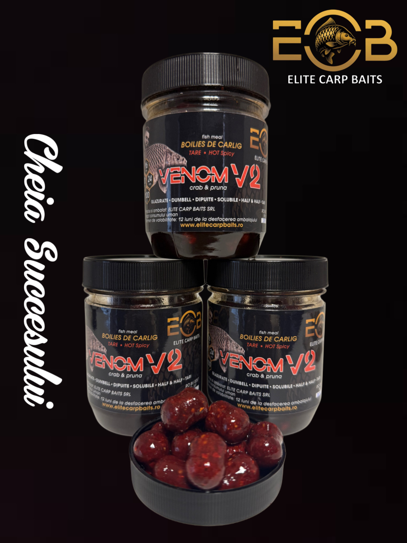 VENOM V2 DUMBELL DIPUIT 20mm – ELITE CARP BAITS ROMANIA
